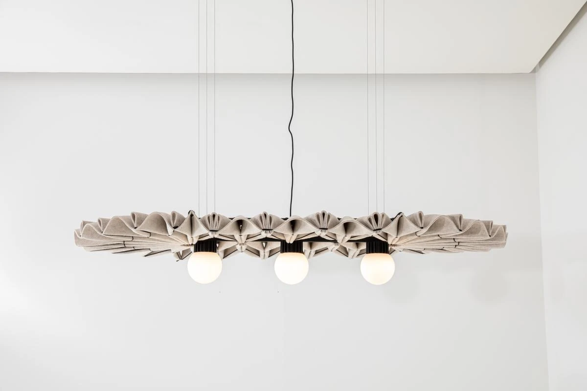 BuzziSpace | BuzziPleat Light - Loop Architectural Materials